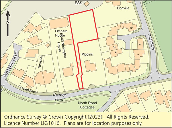 LOT - 81 AUCTION - 242 - LAND WITH CONSENT FOR DETACHED DWELLING