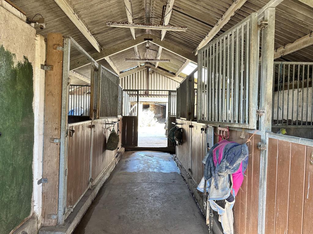 LOT - 137 AUCTION - 244 - SIX ACRES OF EQUESTRIAN LAND WITH STABLES ...