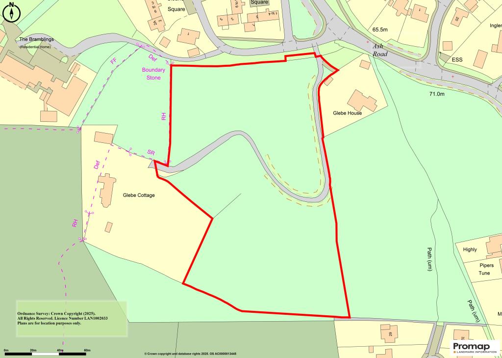 Land West Side Of Glebe House, Ash Road, Hartley, Longfield, Kent, DA3 7DT